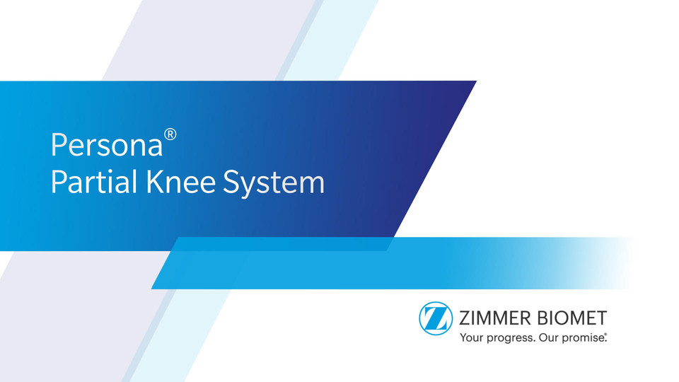 Persona® Partial Knee System