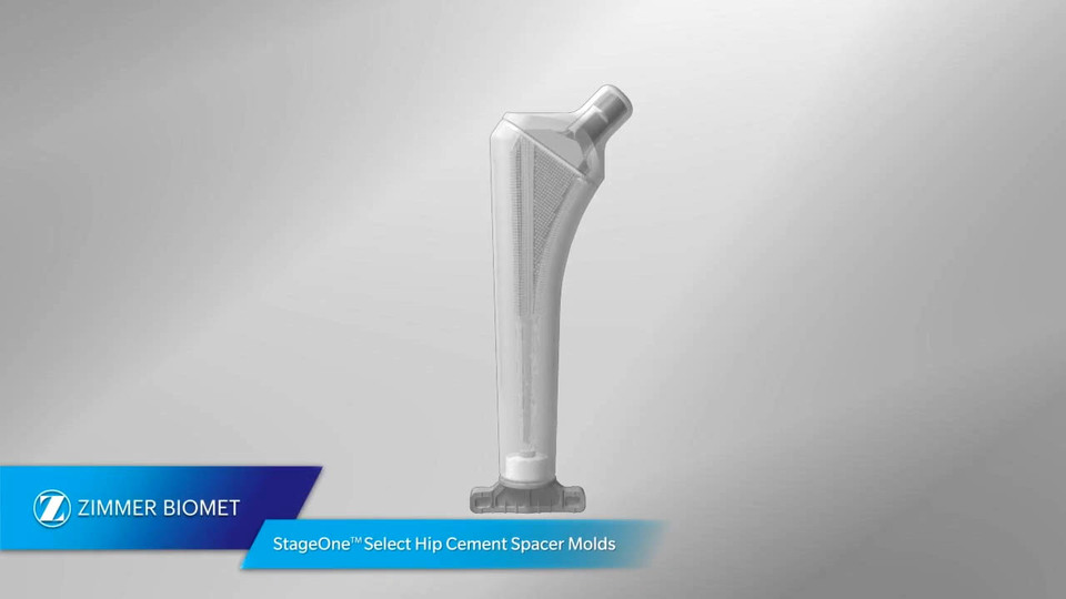 StageOne™ Select Hip Cement Spacer Molds