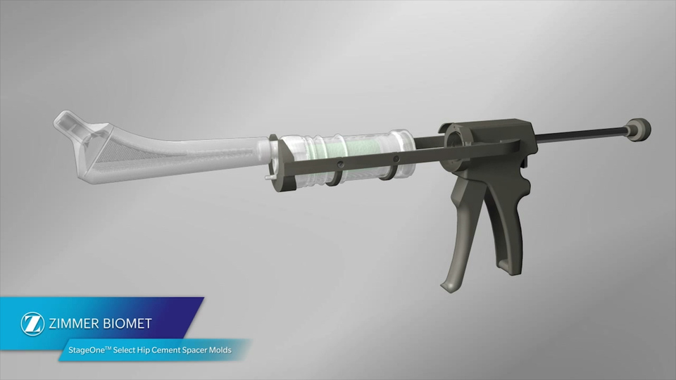 StageOne™ Select Hip Cement Spacer Molds